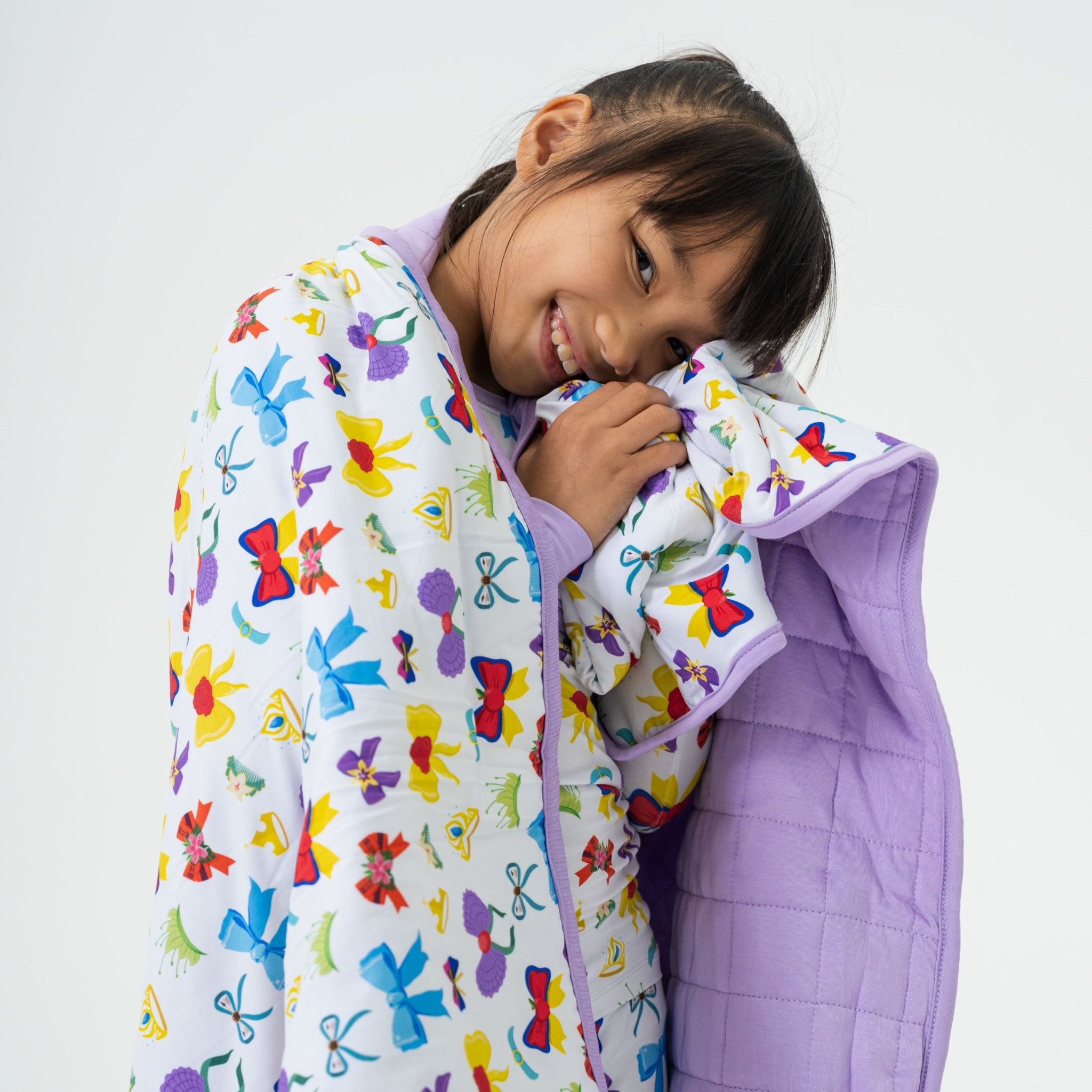 Sparkle & Reign Kids Blanket | Princess Comfort | Bam & Stitch